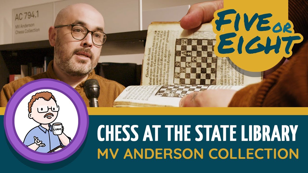 The MV Anderson Chess Collection at the State Library of Victoria - YouTube