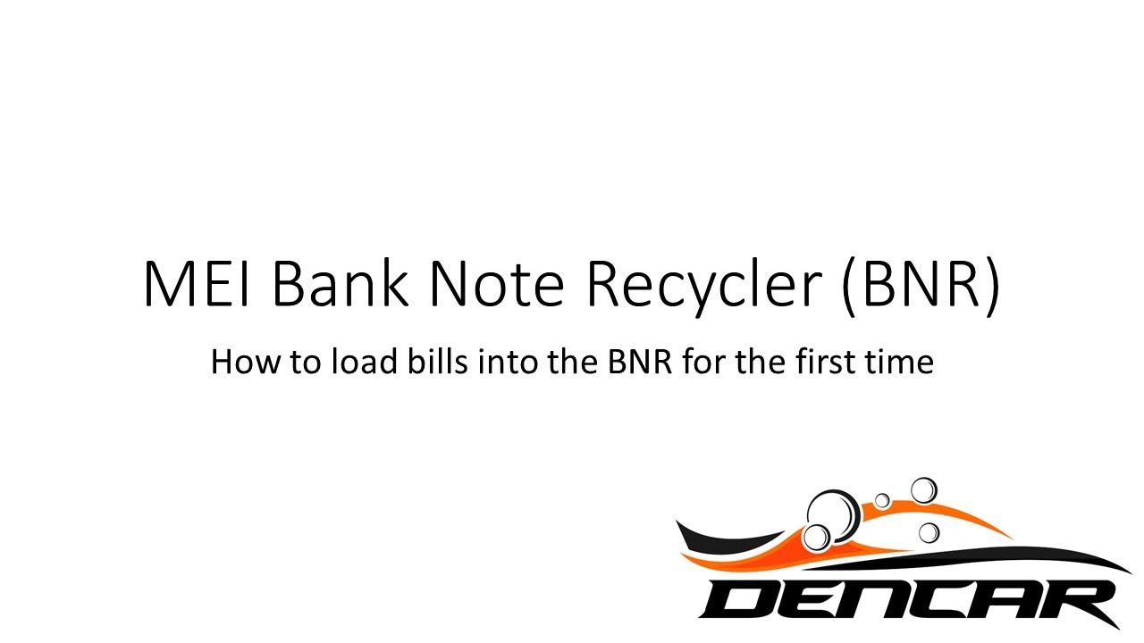 Loading bills into the BNR - YouTube