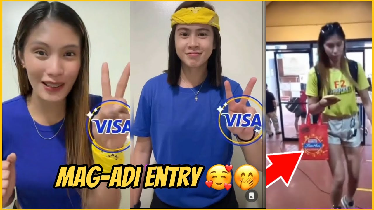 WALANG KA-ARTE2 ANG ADI IVYANG NGDALA NG ECHO BAG SA HAM🥰ADI ENTRY# ...