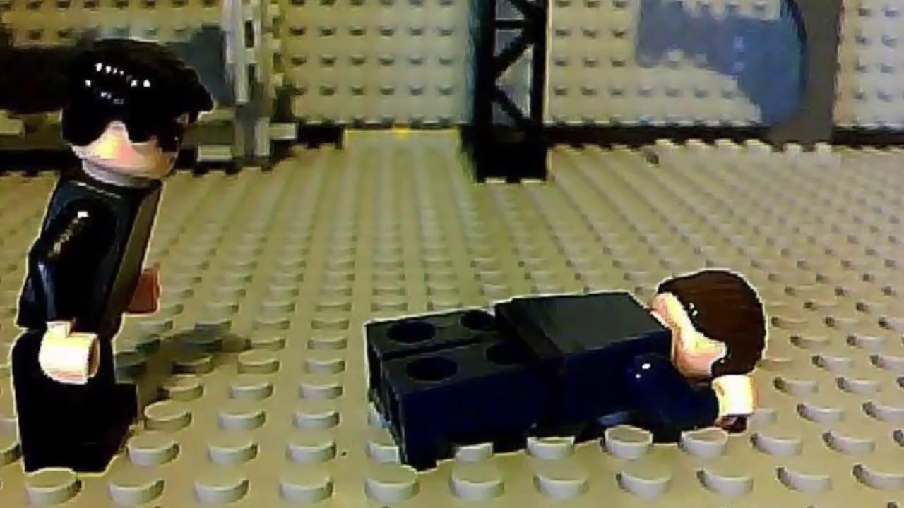 Keanu Reeves Fight Scene Lego - YouTube