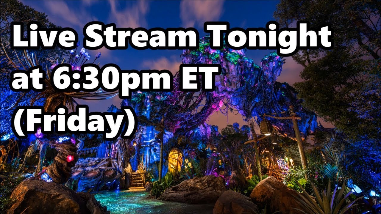 Live Stream Announcement | 11-17-17 | Walt Disney World - YouTube