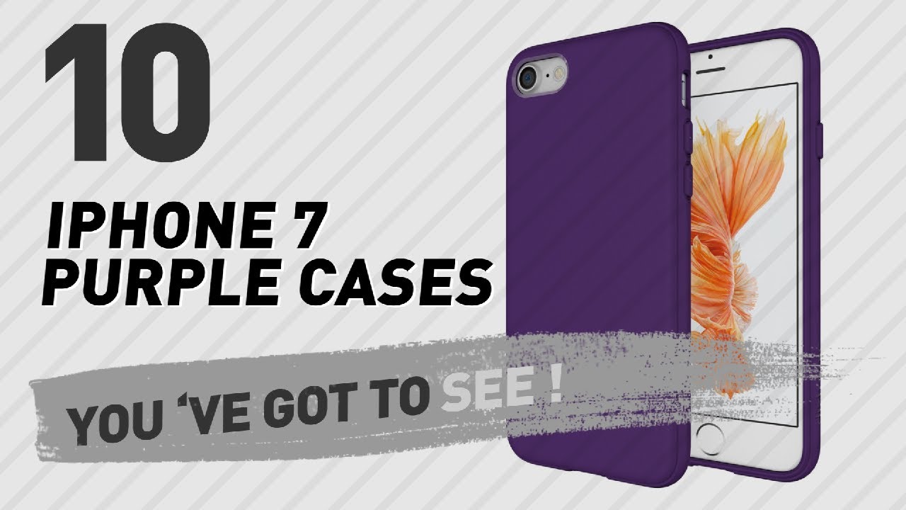Purple IPhone 7 Cases Collection // New & Popular 2017 - YouTube
