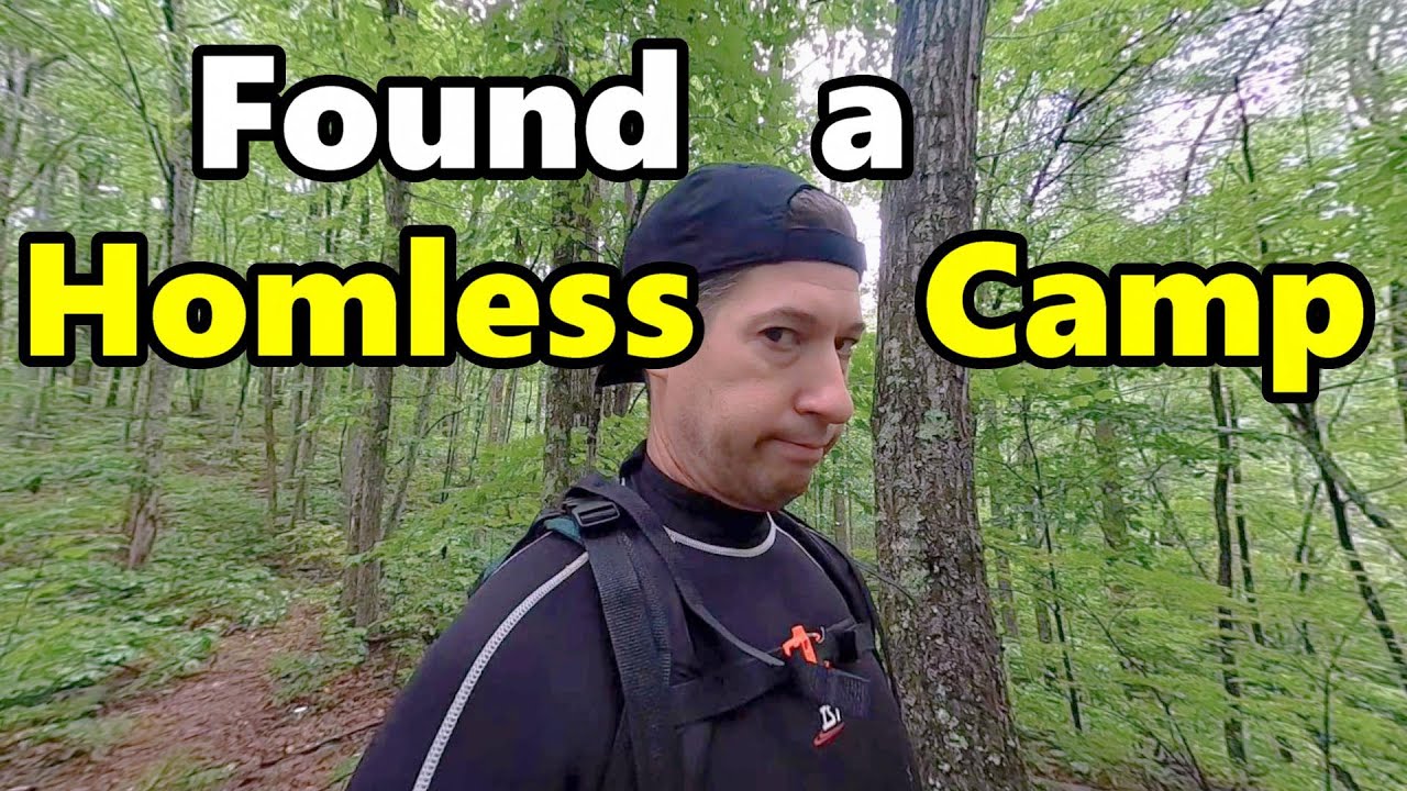 Exploring a Homeless Camp Found While Hiking - YouTube
