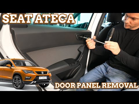 HOW TO REMOVE THE DOOR PANEL SEAT ATECA - YouTube