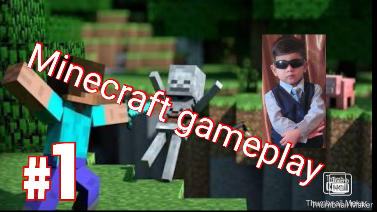 Minecraft gameplay#1 in emulator - YouTube