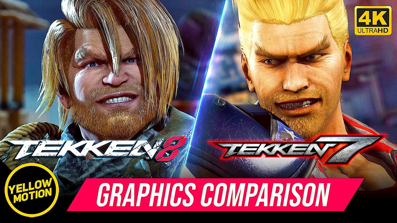 PAUL Phoenix has CHANGED! TEKKEN 8 vs TEKKEN 7 - Graphics & Character Design Comparison [4K ...