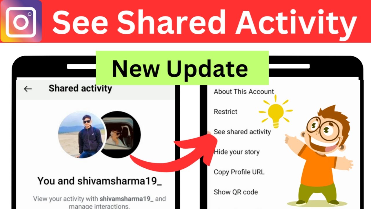 see shared activity instagram ! instagram see shared activity - YouTube