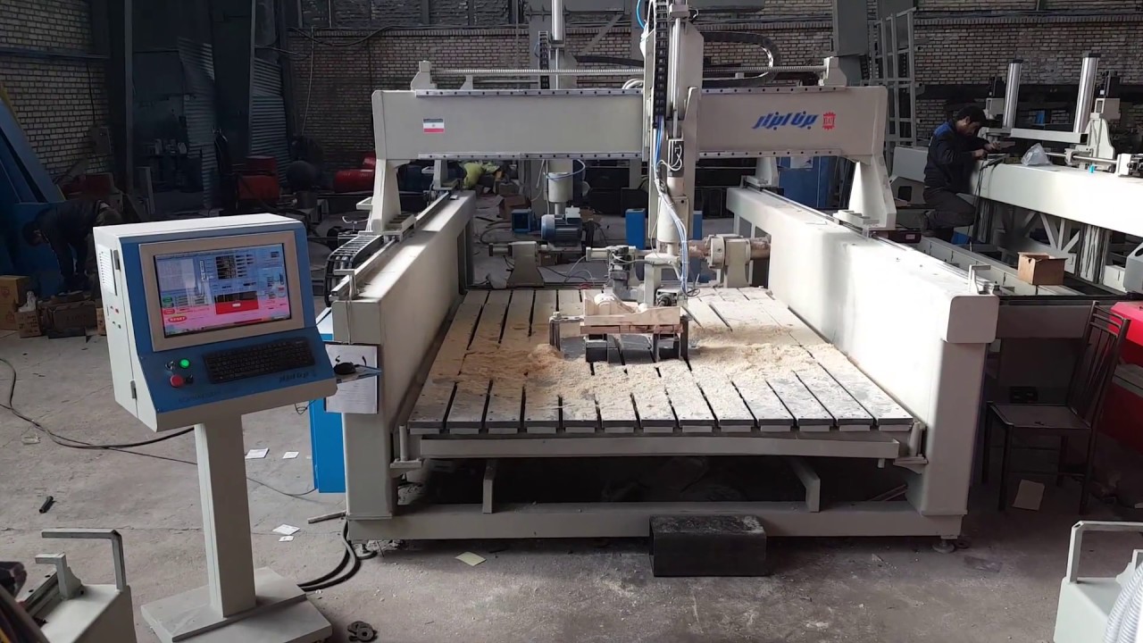 5 Axis CNC Wood - YouTube