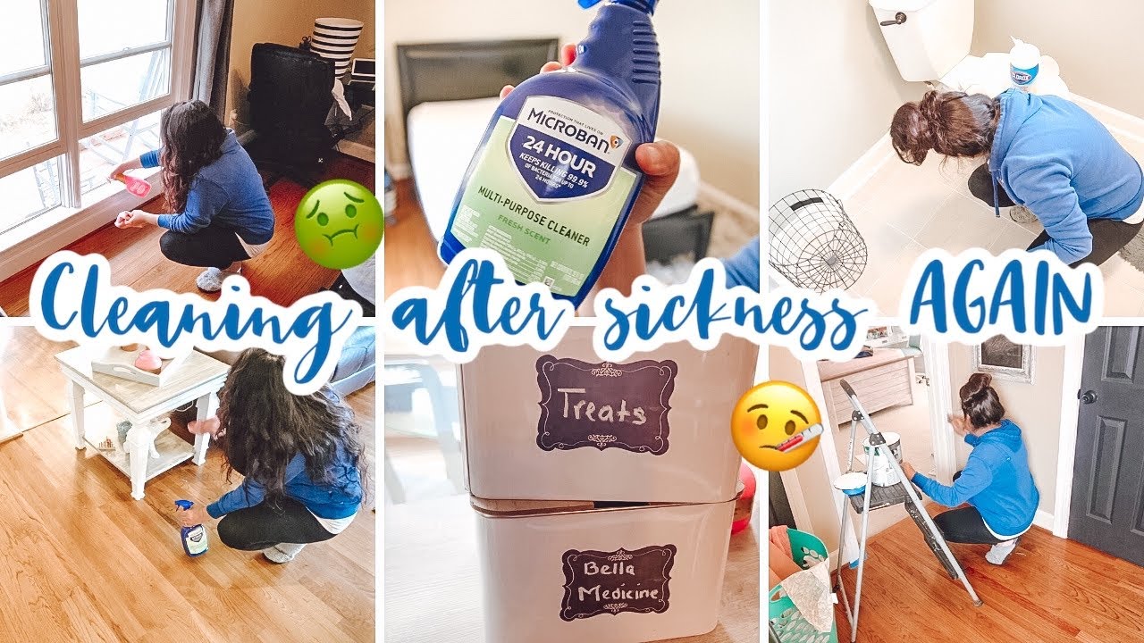 CLEAN WITH ME/DEEP CLEANING AFTER SICKNESS/HOME PROJECTS/SPEED CLEANING ...