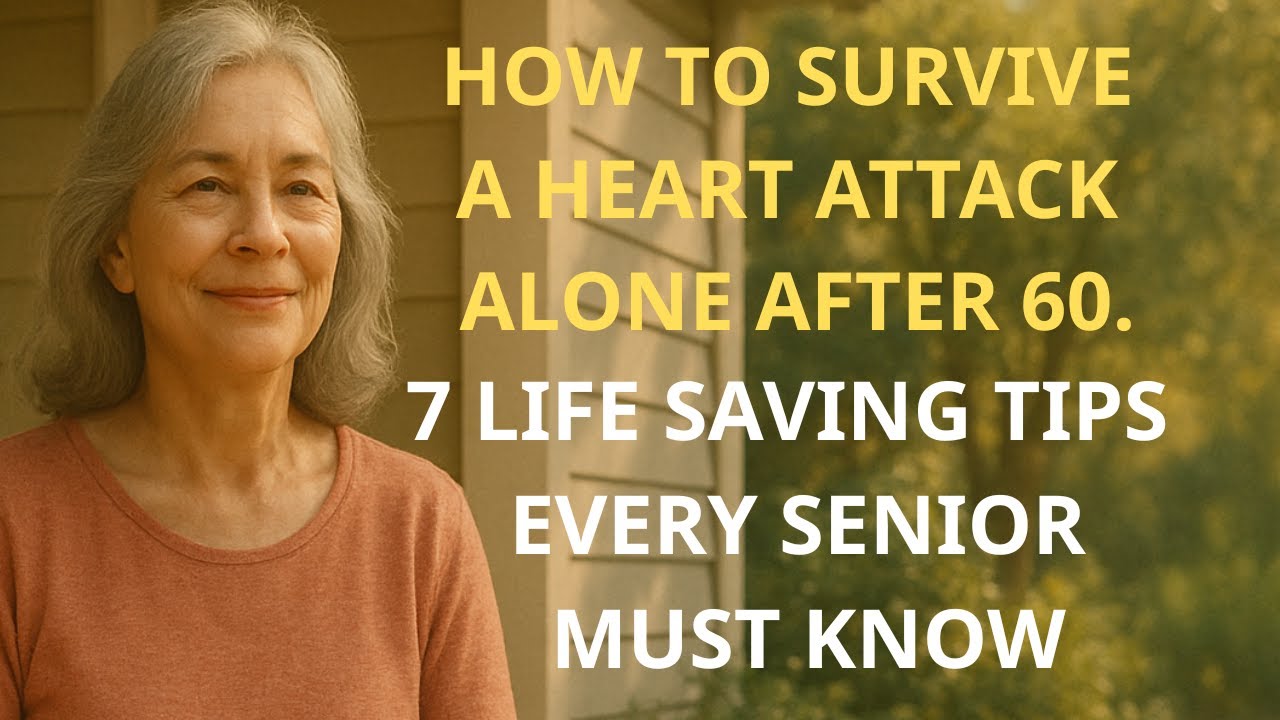 How to Survive a Heart Attack Alone After 60, 7 Life Saving Tips Every ...