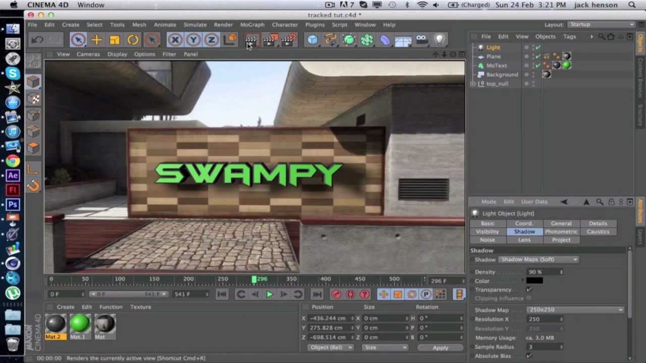 How To Put 3D Text In A Montage - The Easiest & Quickest Way (Boujou ...