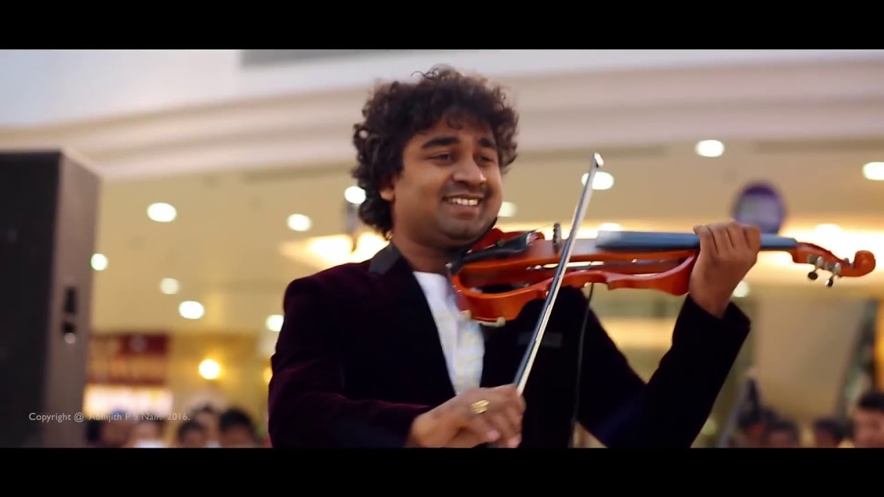 First Time In India !! Instrumental FlashMob Abhijith P S Nair &Band ...