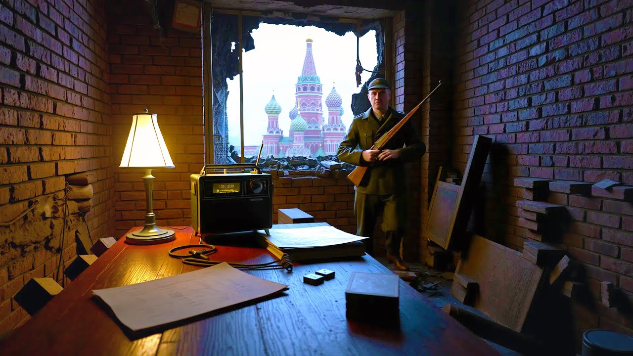 Repairing the Wire in the Battle of Stalingrad - Intense WWII Action ...