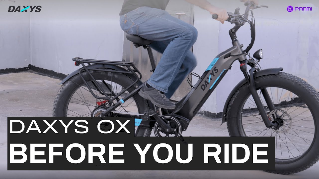 Daxys Ox Electric Mountain Bike | Before You Ride - YouTube