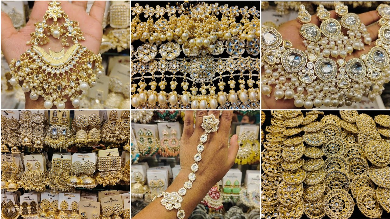 Multani finger ring, choker collection, earrings, necklace collection ...