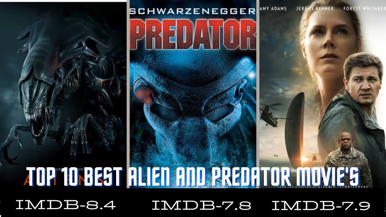 Top 10 alien and predators movie Ranked on Disney+Hotstar/ Amazon prime ...