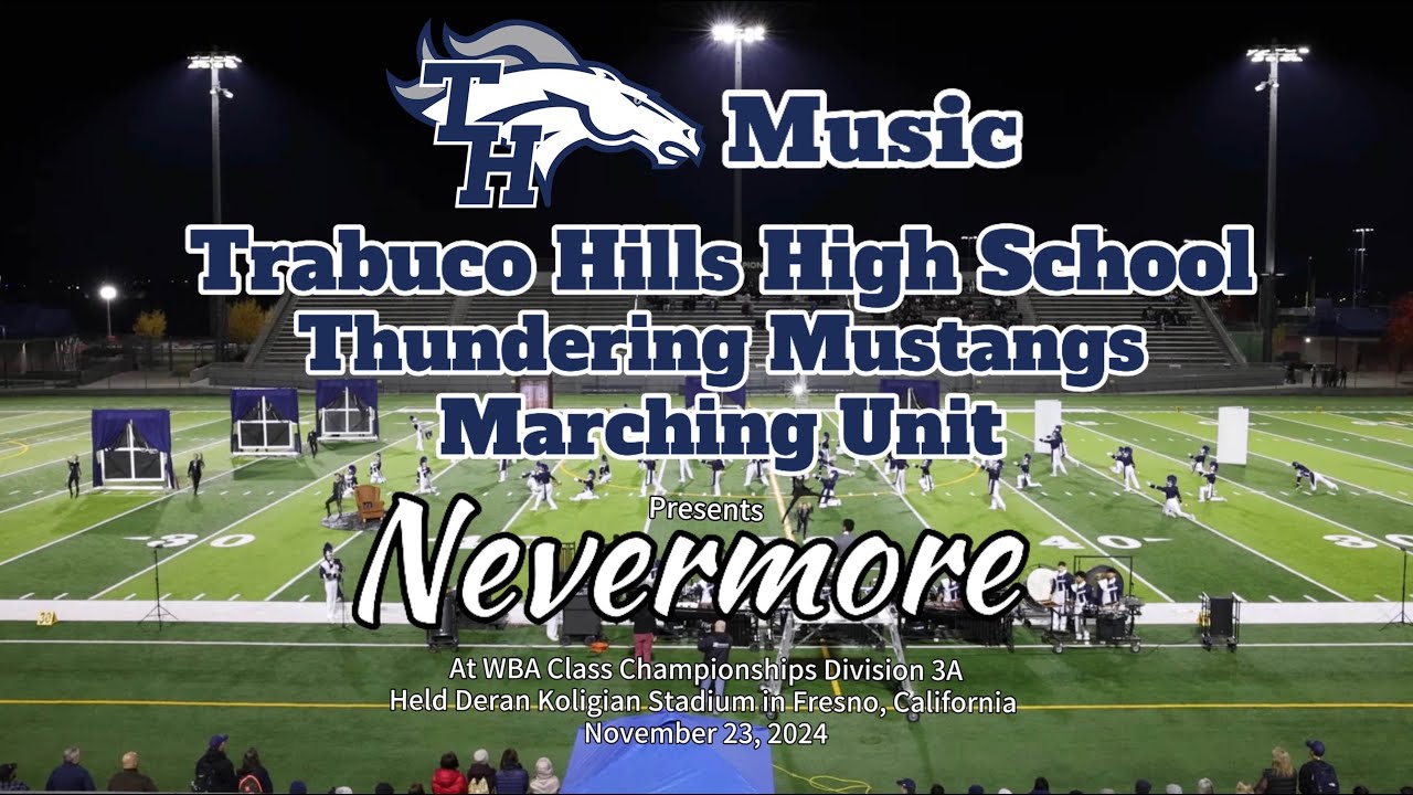 THHS Thundering Mustangs Marching Unit "Nevermore" - Class 3A ...