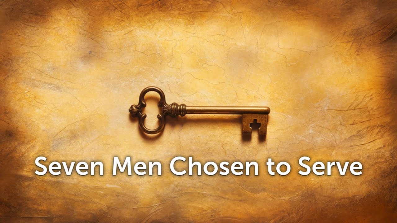 Seven Men Chosen to Serve (Acts 6:1-7) - YouTube