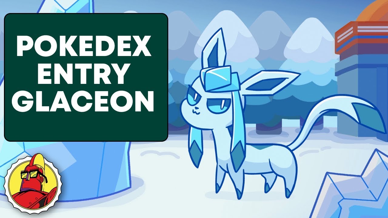 Pokedex Cartoon Entry 471: Glaceon - YouTube