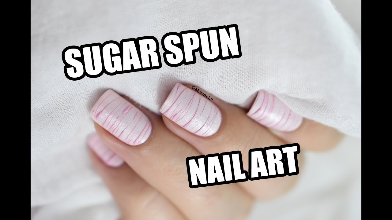 How To: Sugar Spun Nail Art (Icing nails) || Marine Loves Polish - YouTube