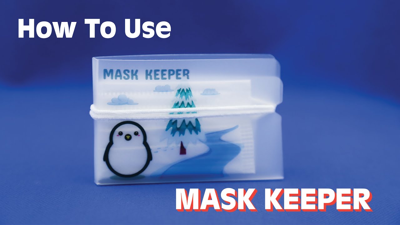 How to Use Mask Keeper by Print Studio - YouTube