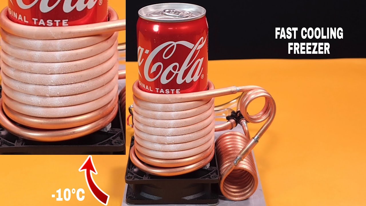 Making fast Cooling Freezer from COCA COLA - YouTube