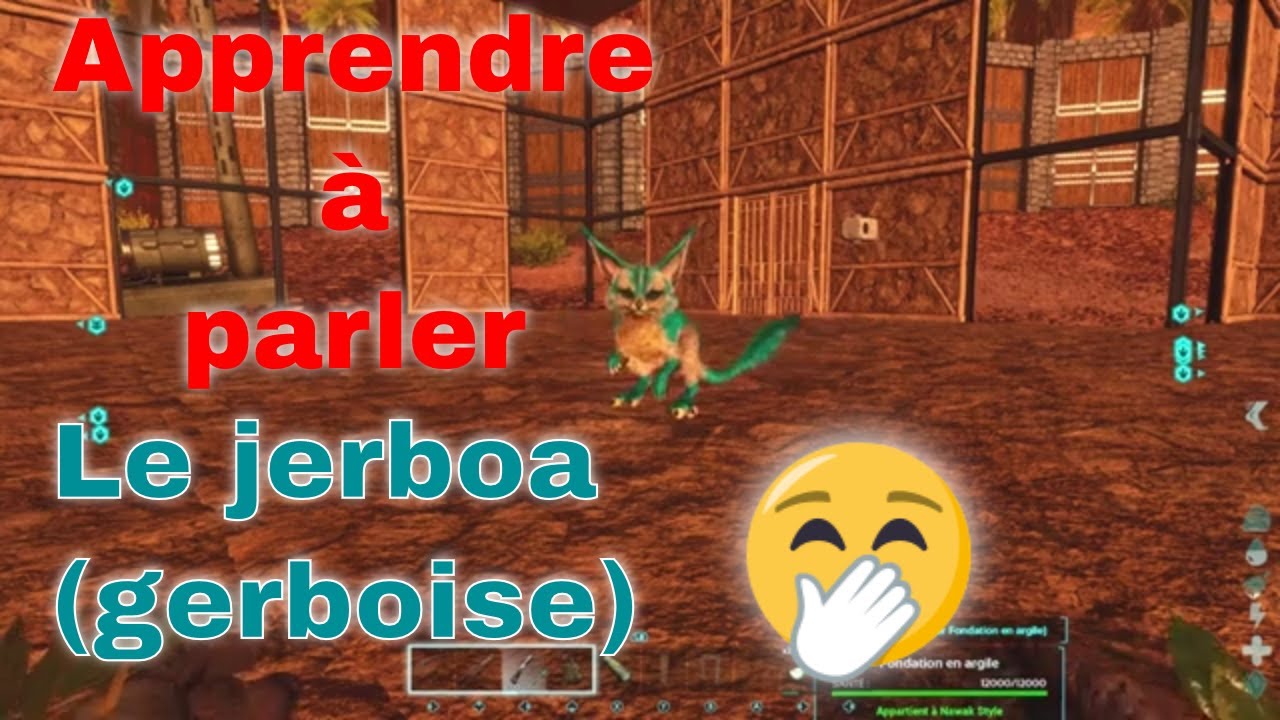 Comment apprendre le jerboa (gerboise) sur ark ascended scorched. - YouTube