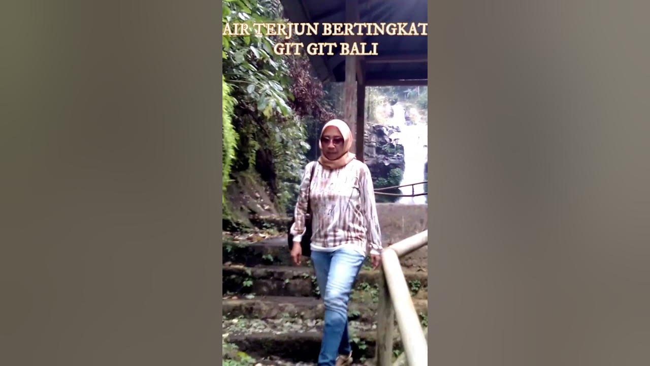 Air Terjun Bertingkat Git Git Bali - YouTube