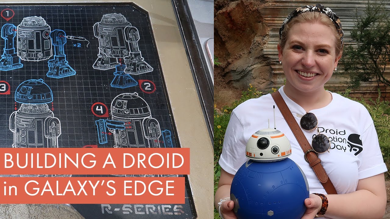 Building Droids in Star Wars Galaxy's Edge Walt Disney World - YouTube