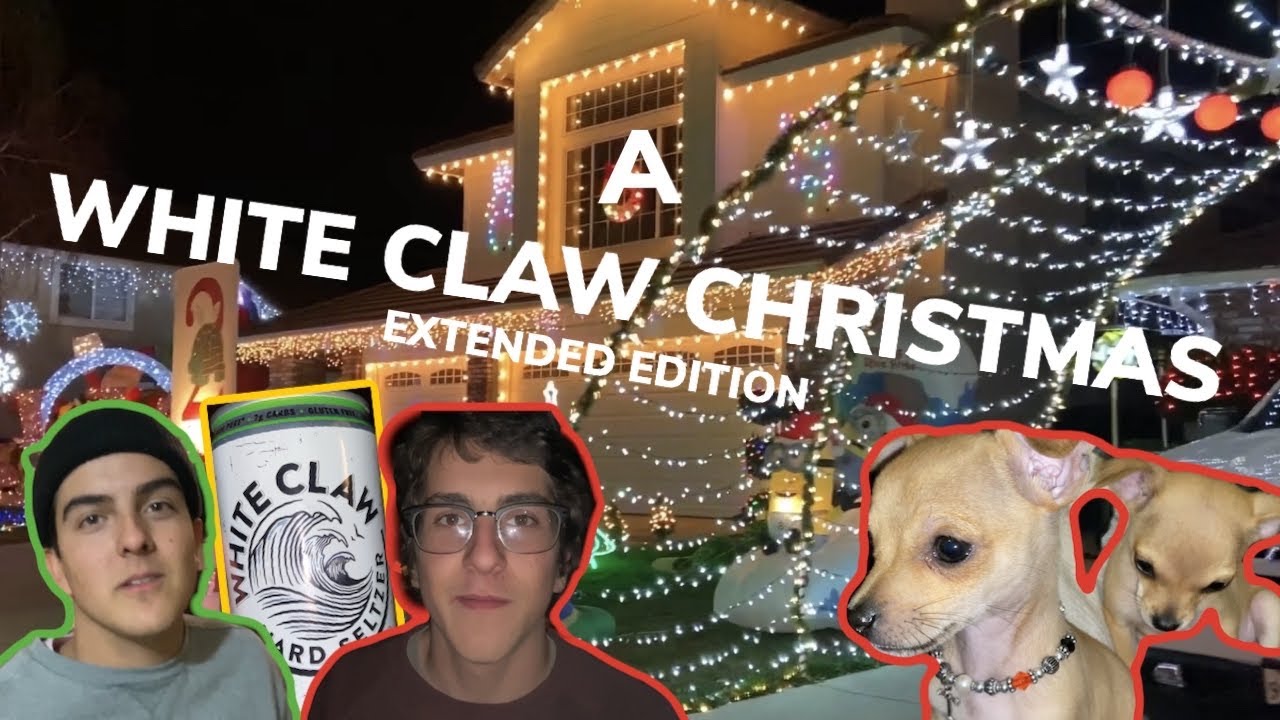 A WHITE CLAW CHRISTMAS (EXTENDED) - YouTube