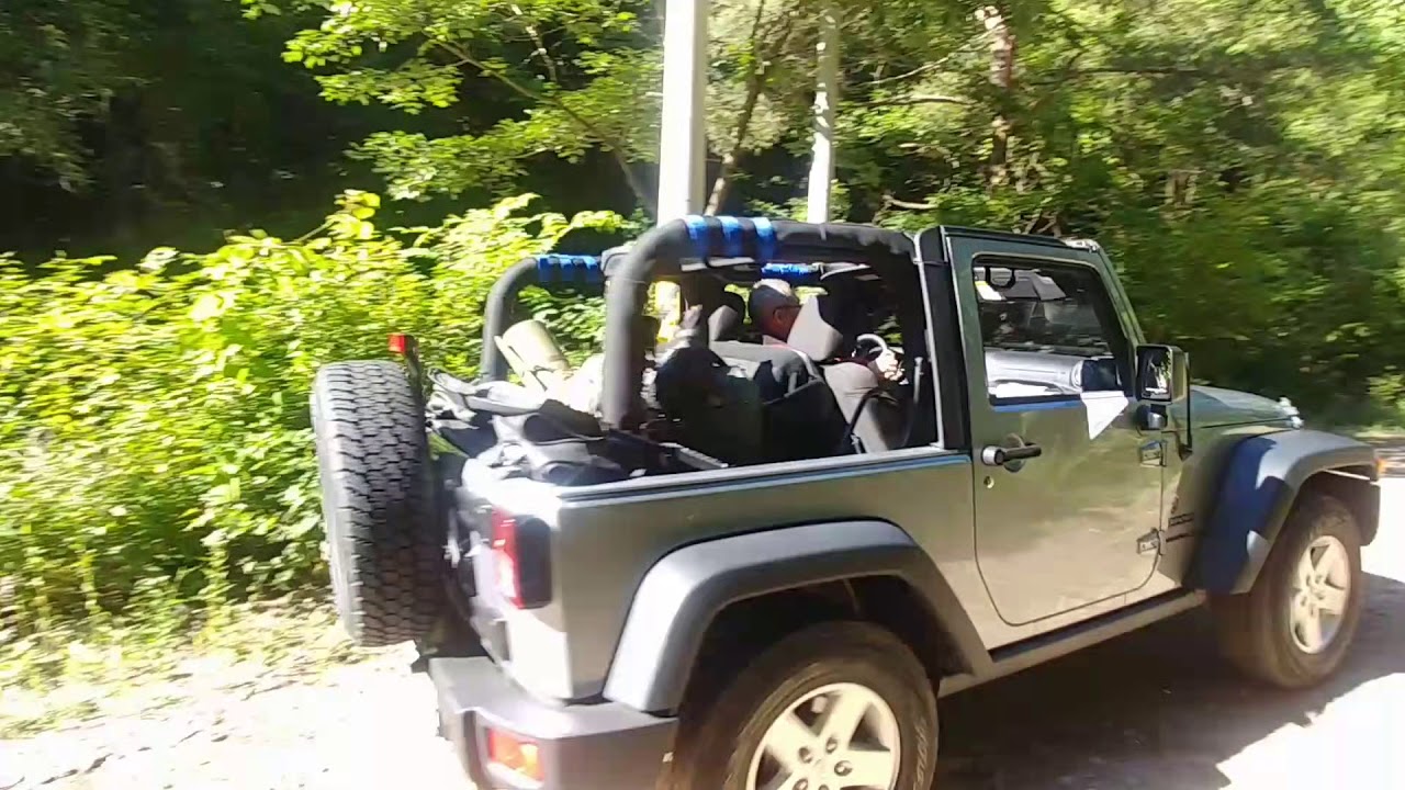 JEEP WRANGLER SPORTS JK 2017 OFF ROAD - YouTube