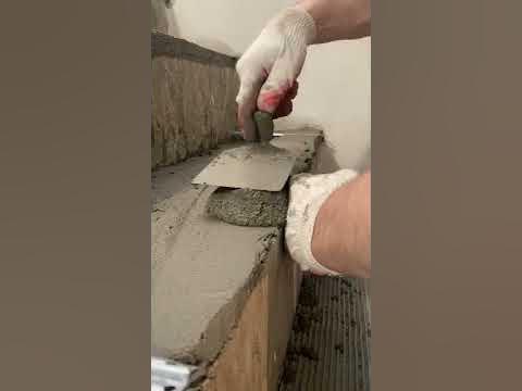 Выравниваем ступени. ПЦС+ПВА - YouTube