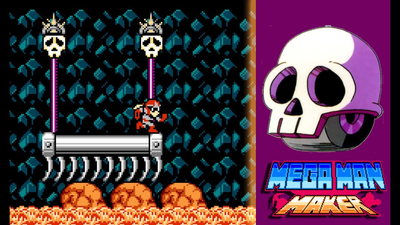 Mega Man Maker - Skulloween - Spooky Scary Skulls - YouTube