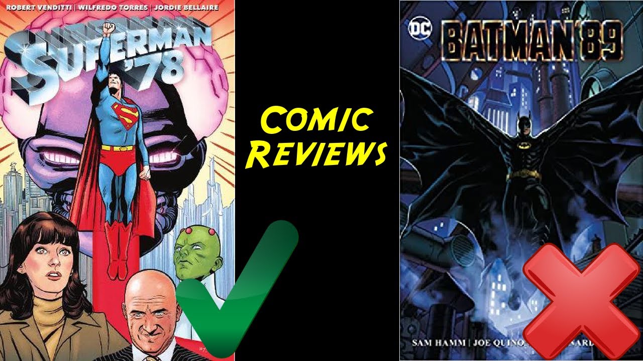 Reviews: Superman78 and Batman 89 - YouTube