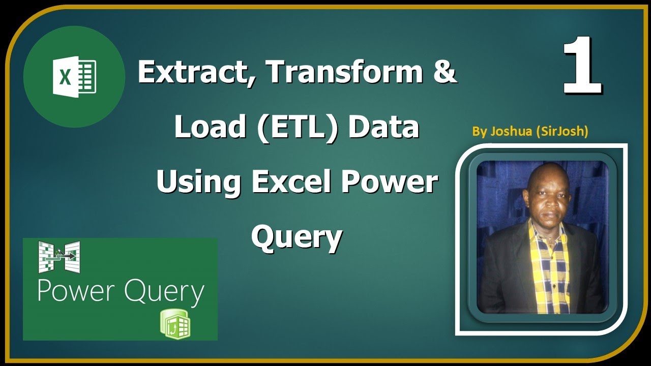 Extract, Transform and Load (ETL) Data Using Excel Power Query - YouTube