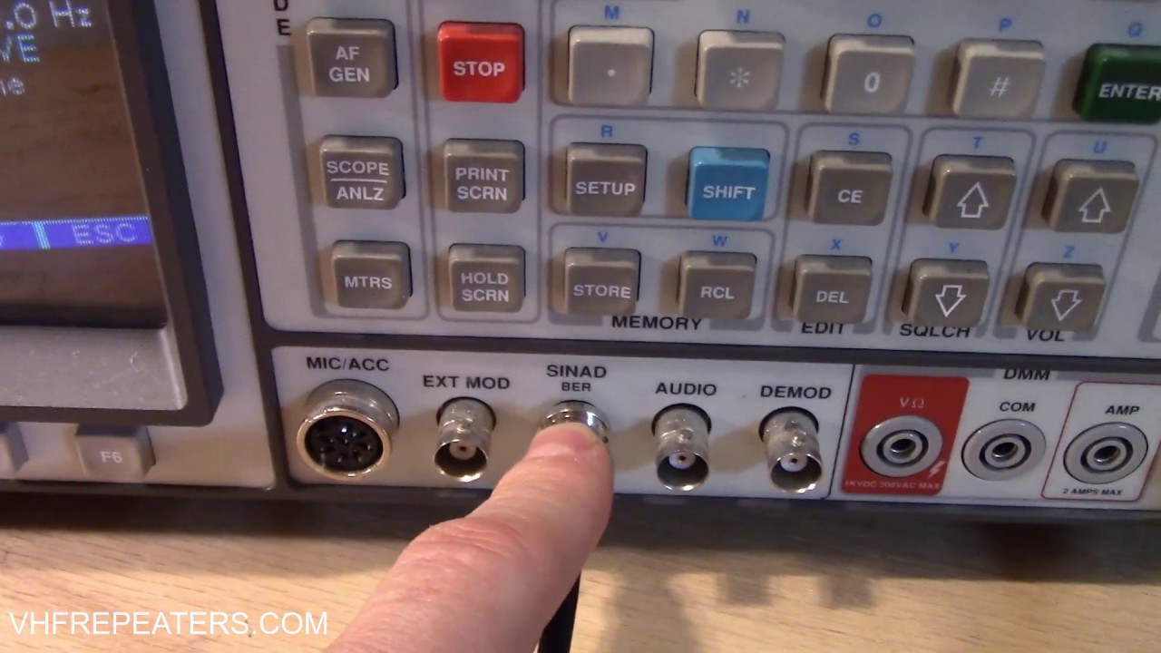 Testing Receiver SINAD - YouTube