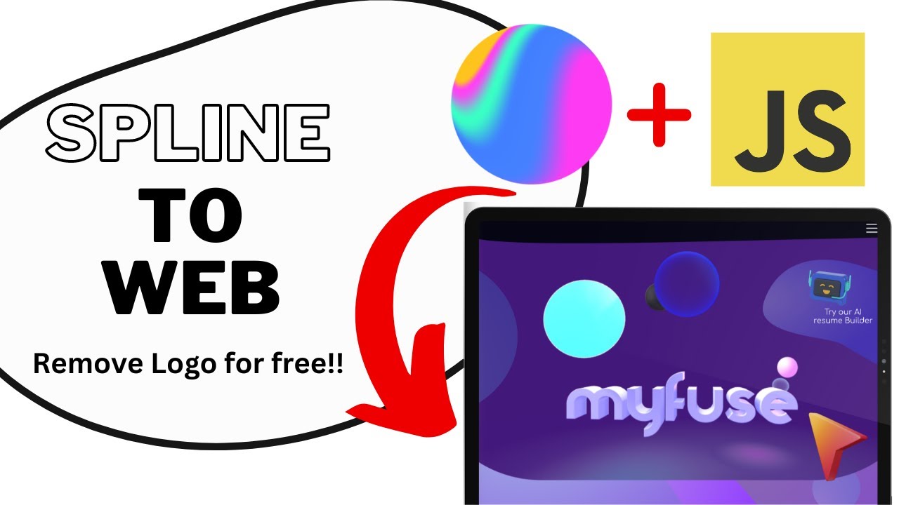 Remove Spline Logo from your 3D website for free! #webdevelopment ...