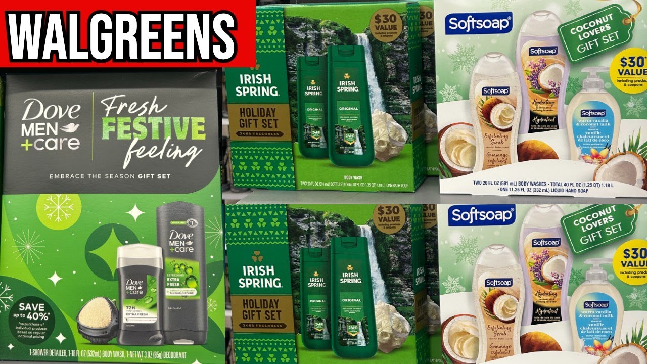 WALGREENS MORE HOT GIFT SET DEALS!! RUN!!! - YouTube
