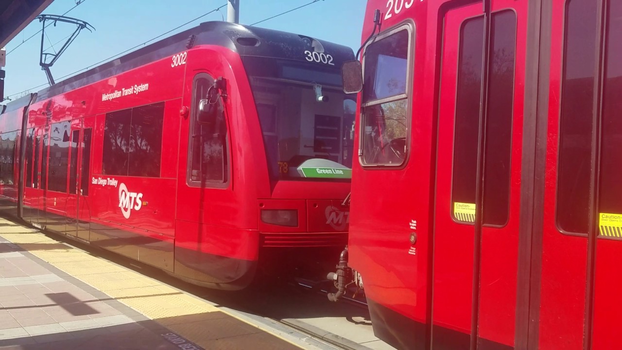 Sd 100 mts trolley depart - YouTube