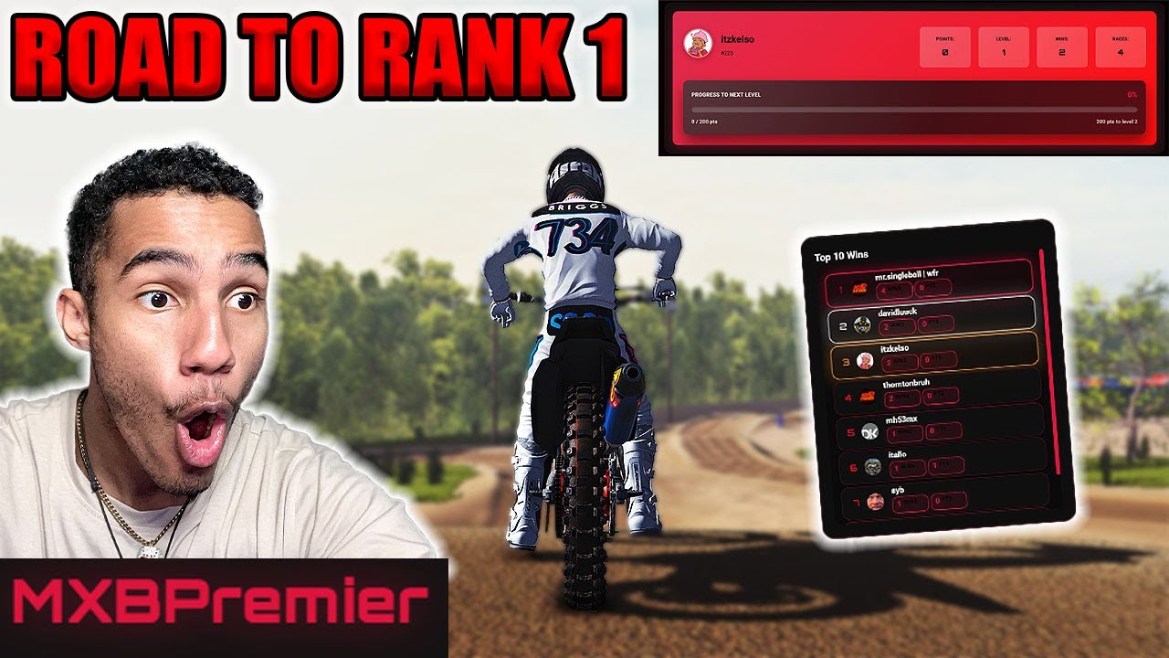 Road to Rank 1 Begins… MXB Premier Is HERE! 🏆 | MX Bikes - YouTube