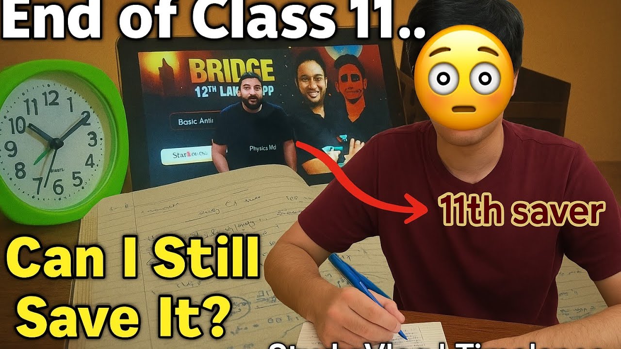 Last day as 11th grader | jee vlogs | #jee #vlog #pw - YouTube