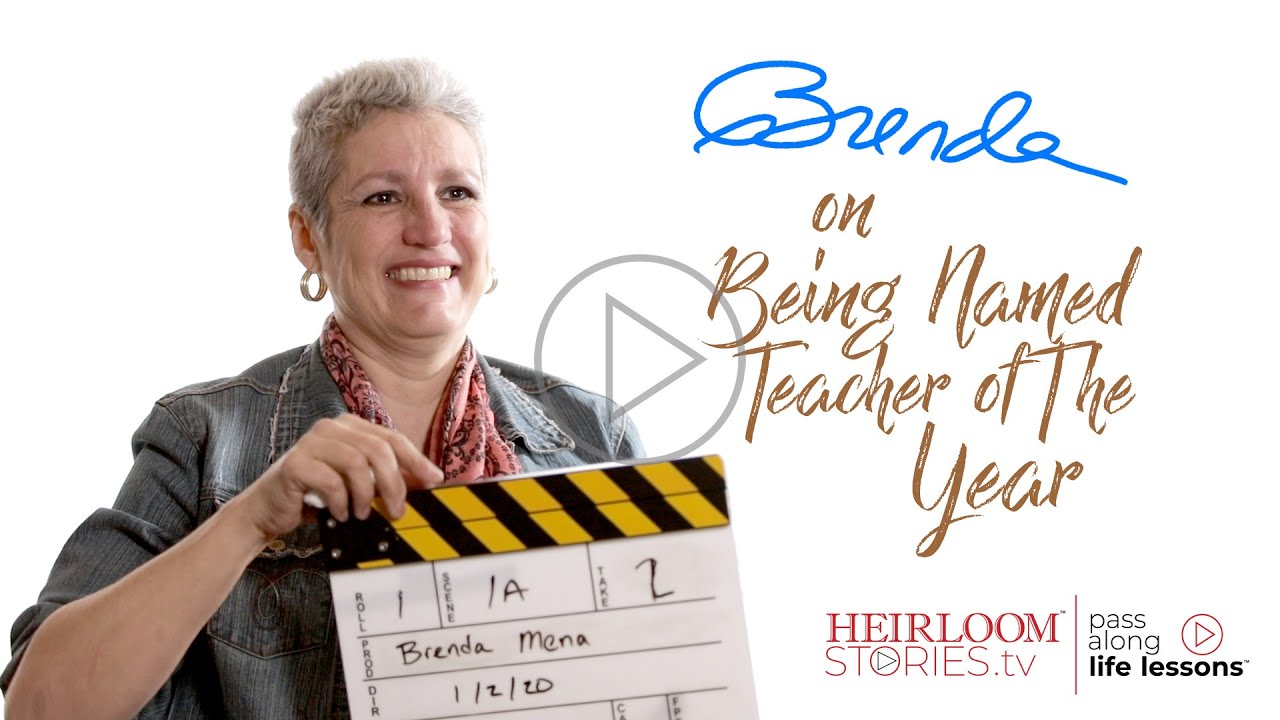 Brenda Mena On Being Named Teacher of the Year - HeirloomStories.tv ...