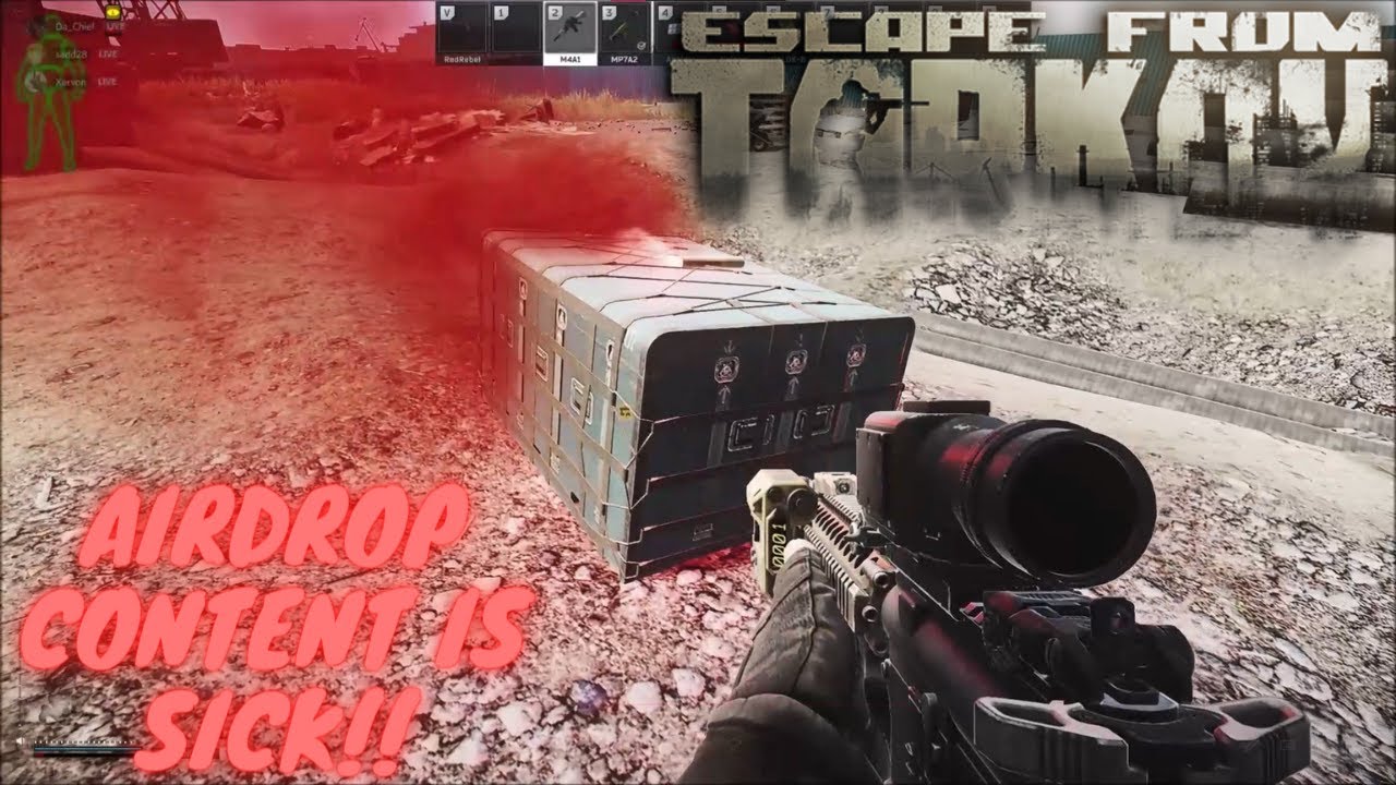 Tarkov Airdrop Content!! - YouTube