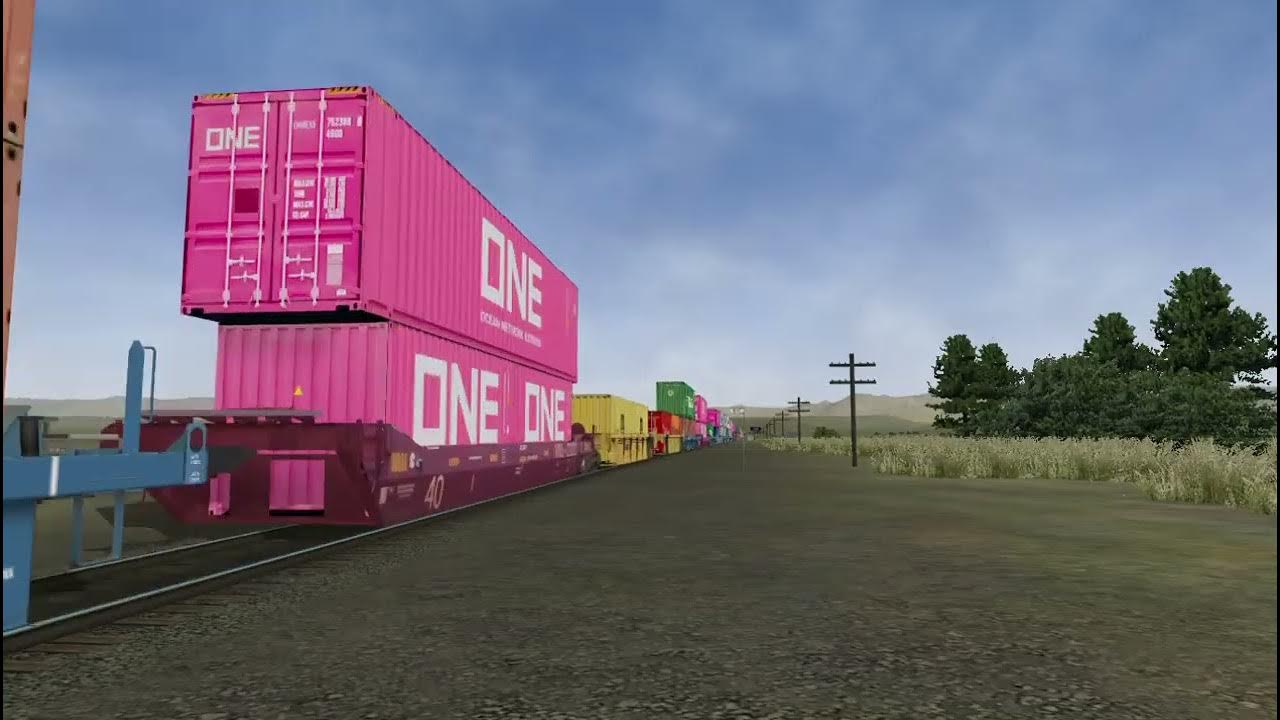 ORTS: High Speed UP C45ACCTE #7394 EB IOANP-27 At Wellington, UT - YouTube