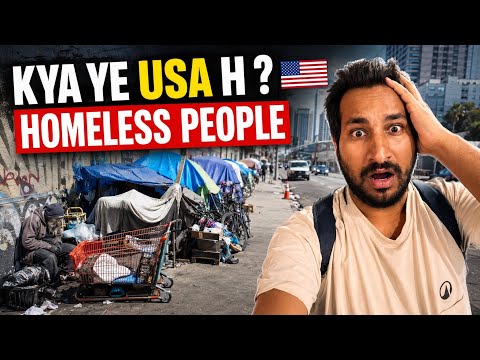 OMG 😱 ,Dark Side of Los Angeles USA 🇺🇸 homeless People in LA USA 🇺🇸 @ArbaazOfficial. 