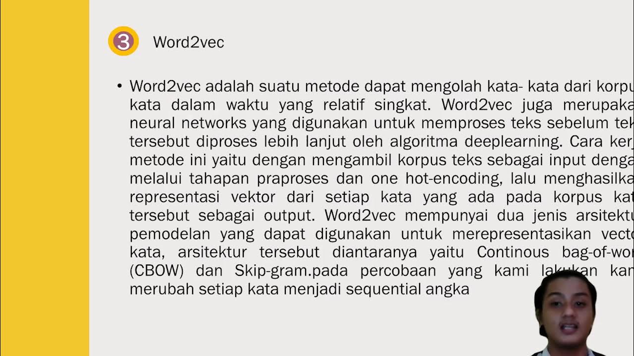 klasifikasi analisa teks menggunakan algoritma cnn - YouTube