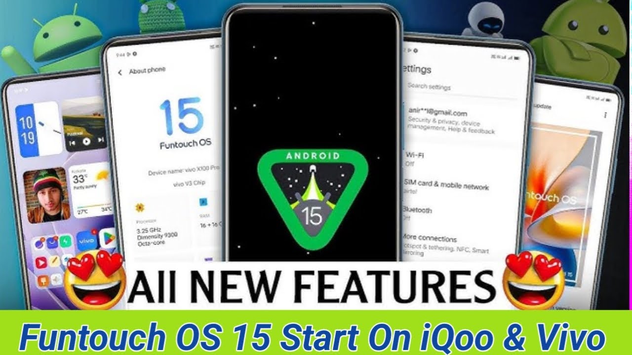 Funtouch OS 15 Start On iQoo & Vivo Smartphone ! - YouTube