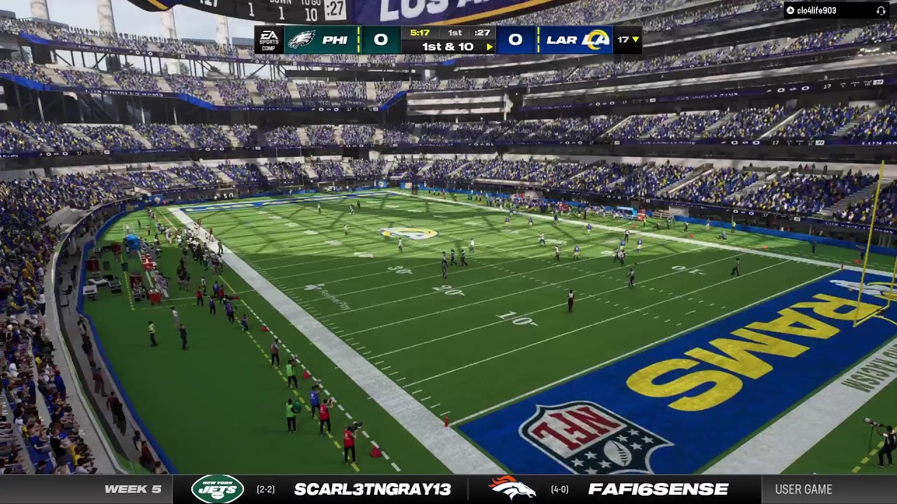 Rams Vs Eagles - YouTube