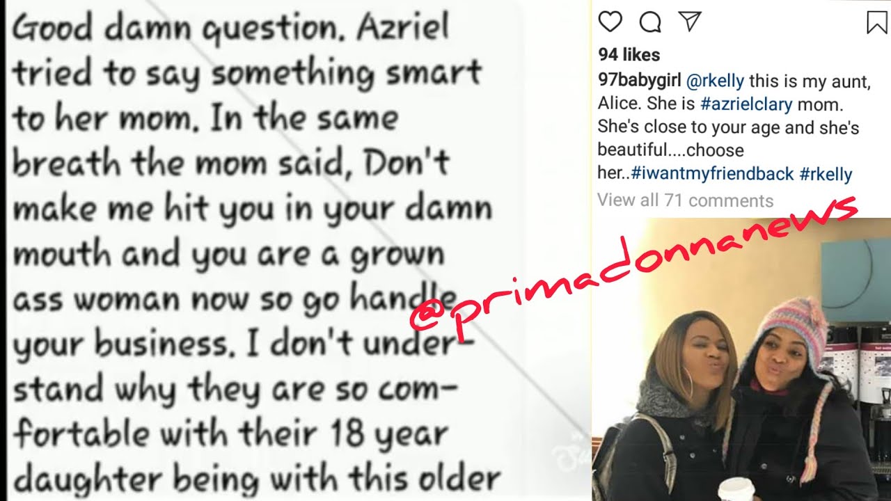 Azriel Clary's parents had no case against R. Kelly until after ...