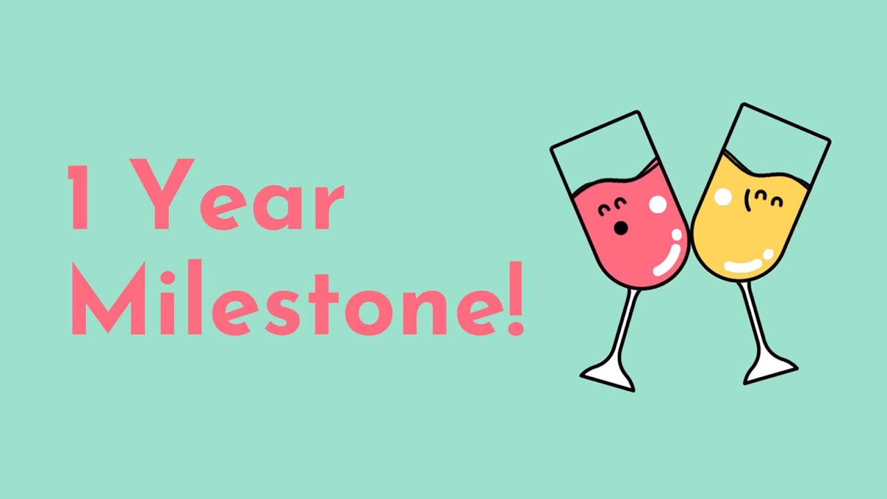 1 Year Milestone Video Template (Editable) - YouTube
